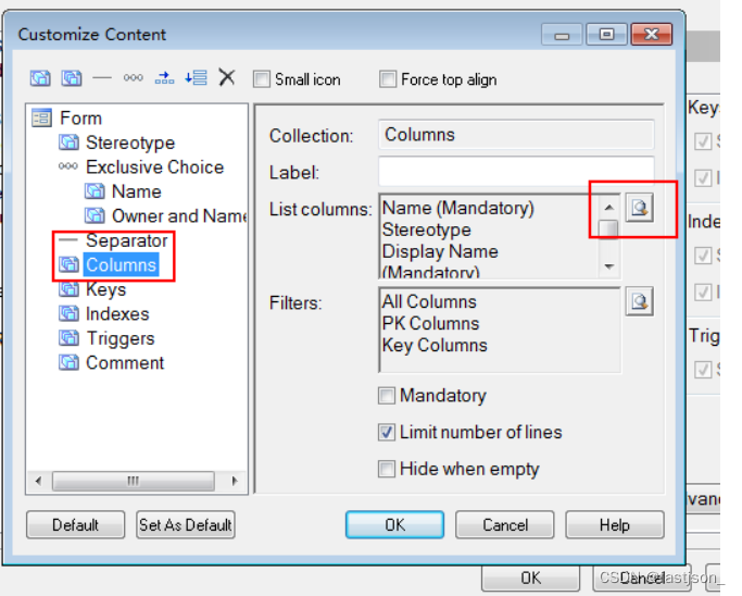 PowerDesigner中table视图显示code与name_powerdesigner显示表名-CSDN博客