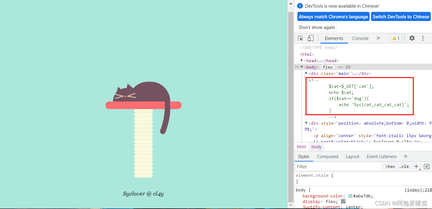 buuctf web 前5题_web极客大挑战2018warmup-CSDN博客