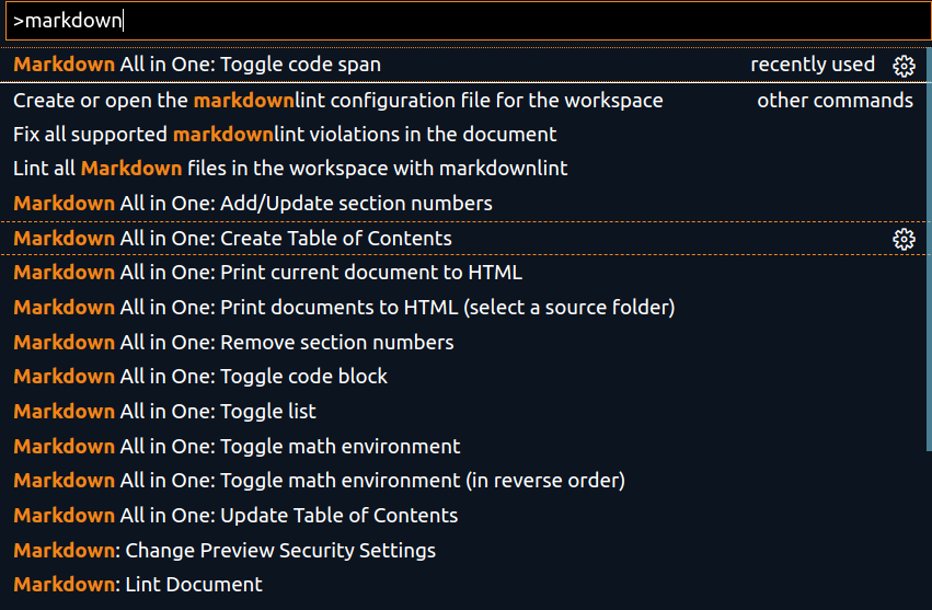 用vscode做markdown编辑器（借助Markdown All in One）_vscode markdown all in one-CSDN博客