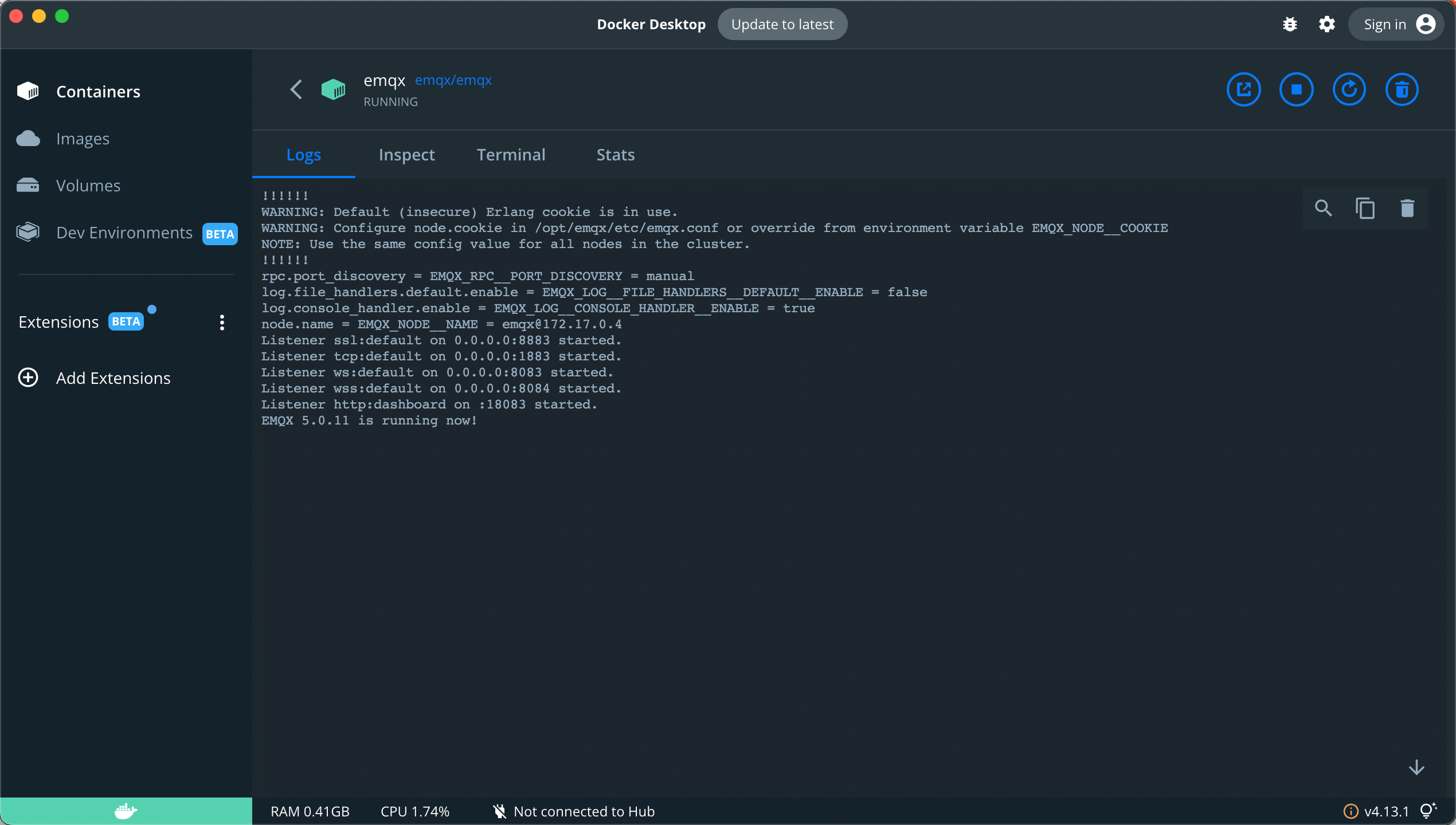 Docker安装EMQX教程-CSDN博客