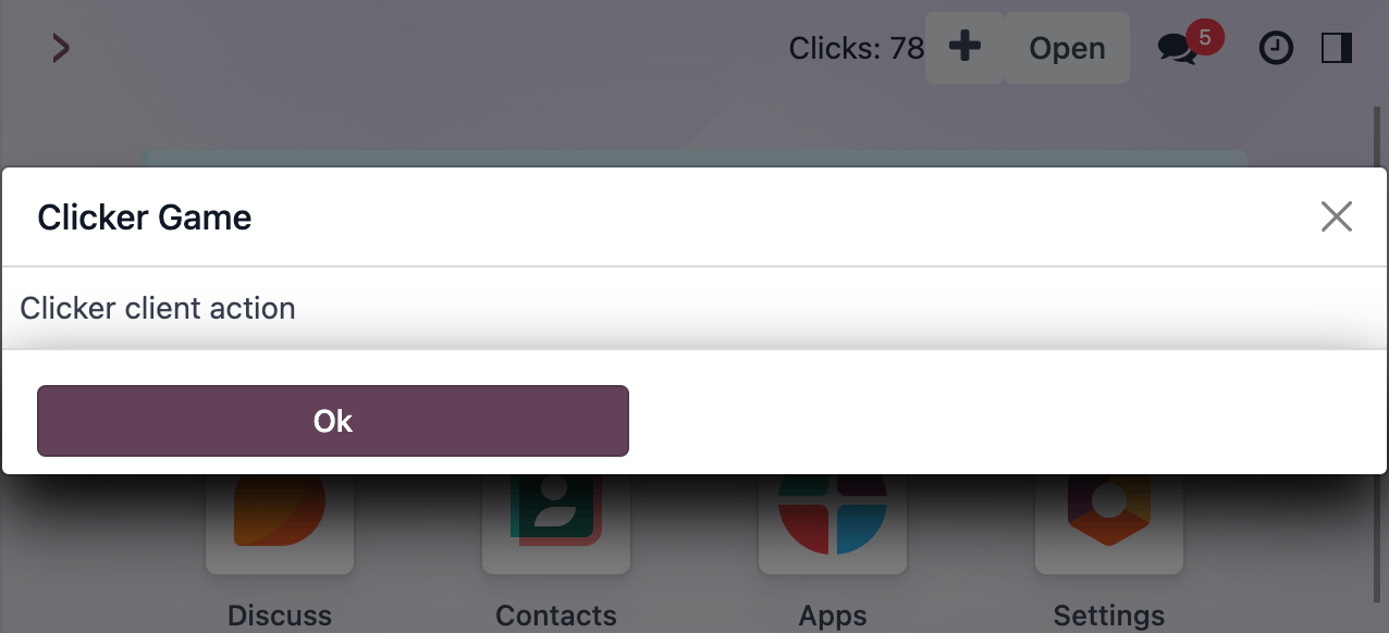 odoo17 odoo网络框架1--构建 Clicker 游戏_odoo如何计算用户点击的记录次数-CSDN博客