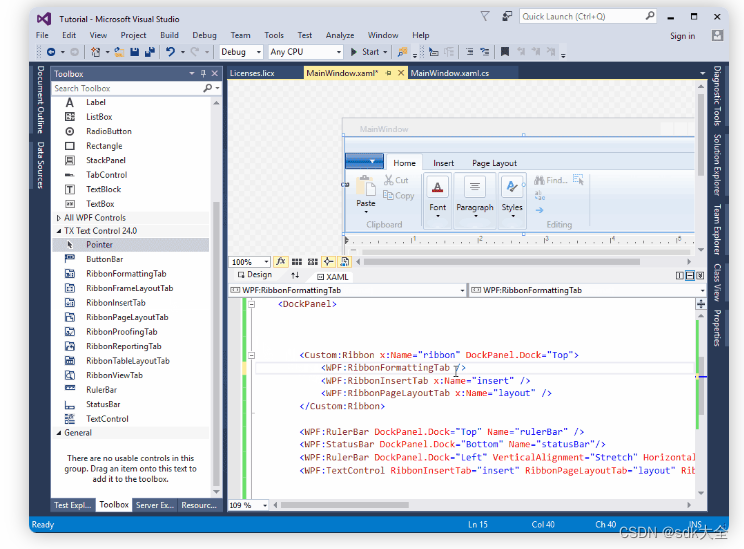 TX Text Control .NET for WPF 31.SP3 Crack_tx text wpf-CSDN博客