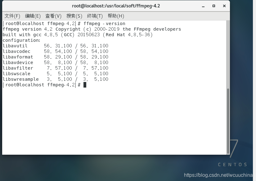 centos7 64 桌面版安装ffmpeg_centos ffmpeg推流 桌面-CSDN博客