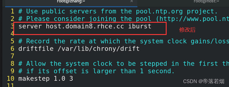 设置NTP时间同步：从chrony到node1的配置教程,-CSDN博客