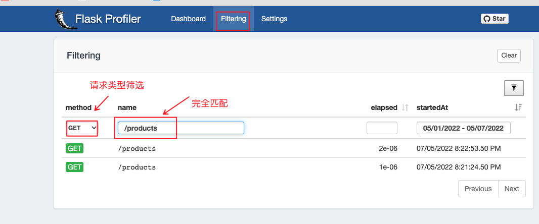 flask-profiler：统计flask应用接口请求数和耗时情况_flask profiler-CSDN博客