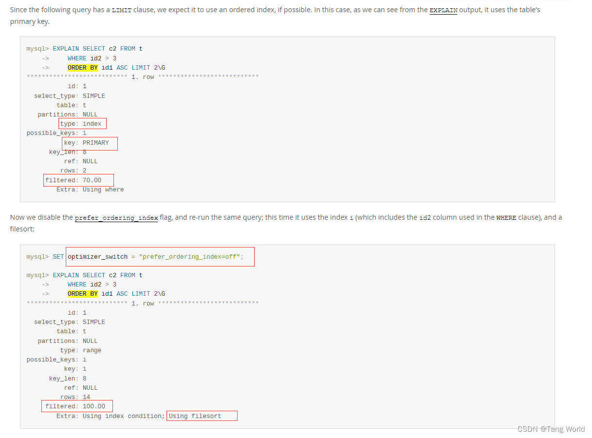 数据库orderby添加limit关键字前后，结果不稳定现象_sql order 外面套了limit 排序乱了-CSDN博客