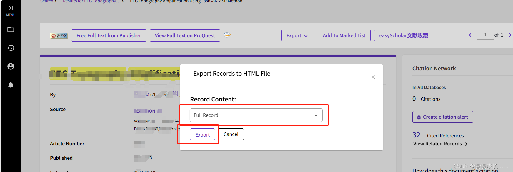 Web of Science检索文献（WOS号）— 校外访问_wos号怎么查-CSDN博客
