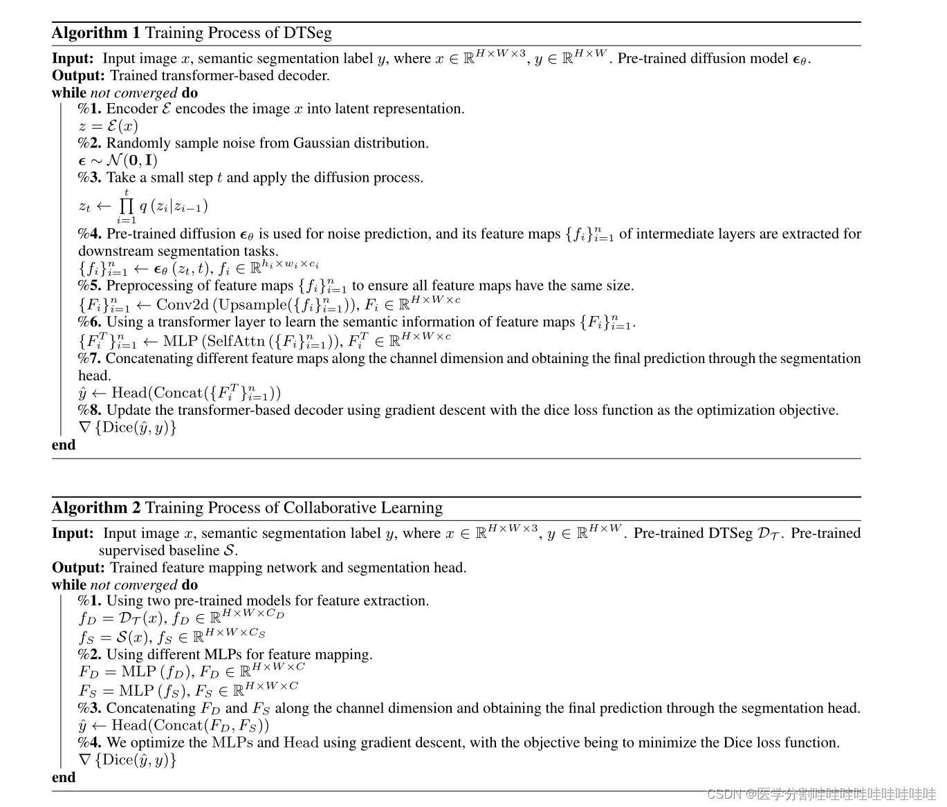 SEMI-SUPERVISED SEMANTIC SEGMENTATION OF CELL NUCLEIVIA DIFFUSION-BASED LARGE-SCALE PRE-TRAINING ...