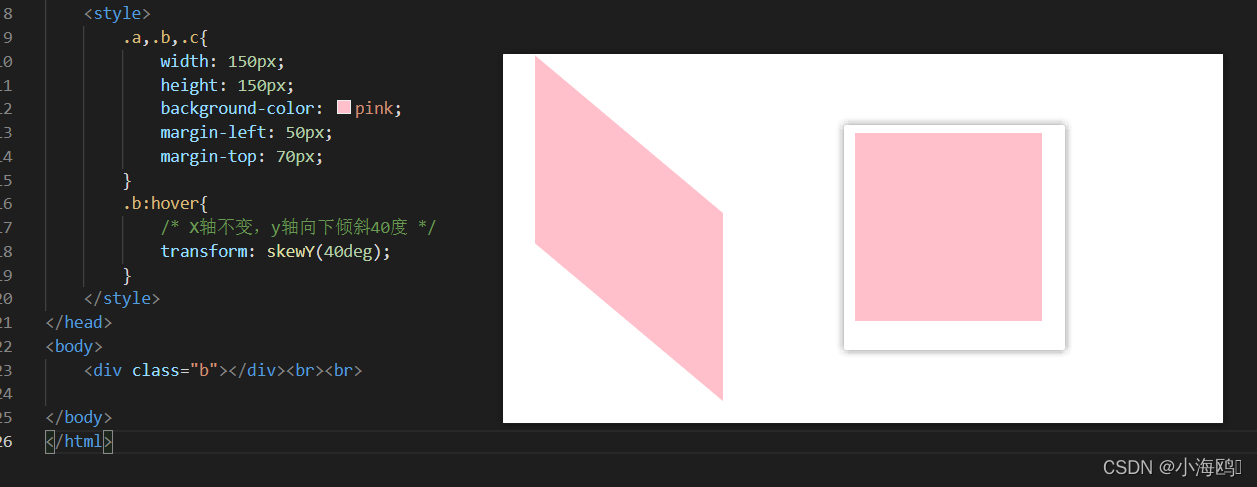 CSS3变形详解：translate, scale, skew, rotate-CSDN博客