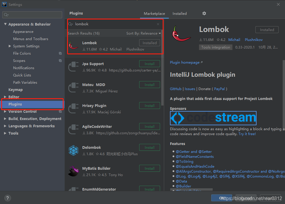 IDEA没有lombok的get/set提示_实体类打点后get不提示-CSDN博客