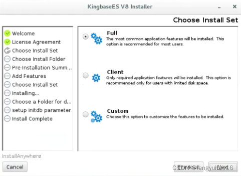 centos7安装人大金仓kingbaseES V8R3_failed to start lsb: start and stop the kingbase s-CSDN博客