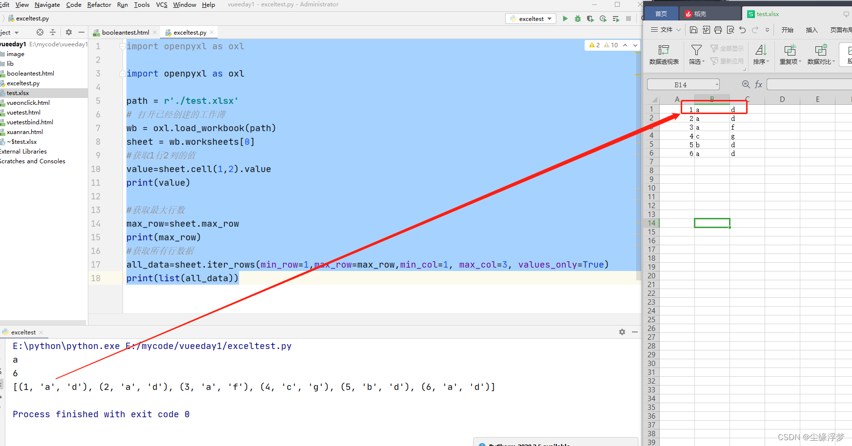 openpyxl读写Excel_openpyxl写入一列数据-CSDN博客
