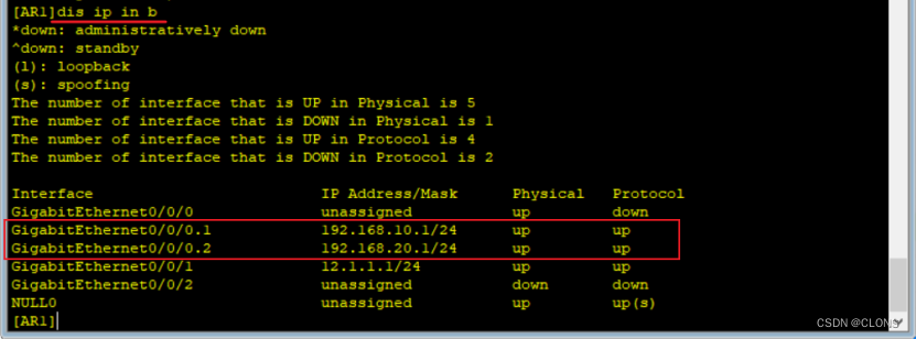 华为数通——单臂路由_华为单臂路由-CSDN博客