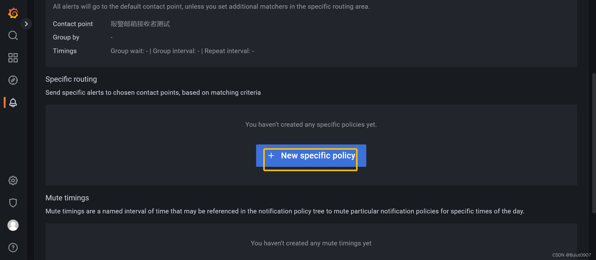 Prometheus系列之Grafana 版本9.0.0 设置Email邮件报警实战_alert evaluation behavior-CSDN博客