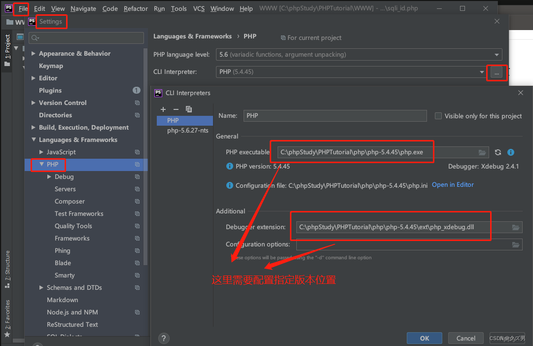 PHPStorm与phpStudy的安装与配置教程,-CSDN博客