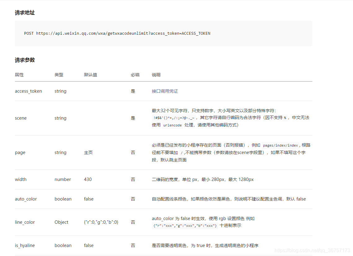 微信小程序获取小程序码的坑_getwxacodeunlimit token失效-CSDN博客