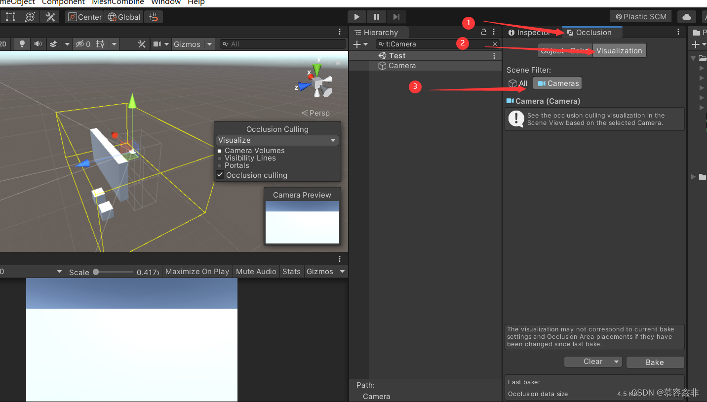 Unity 遮挡剔除（Occlusion Culling）——优化篇_unity occlusion-CSDN博客