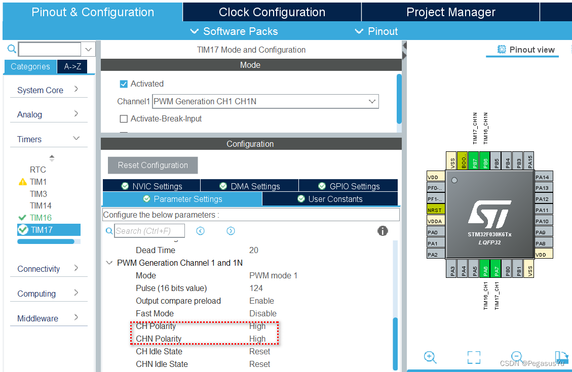 STM32 TIM PWM中阶操作：互补PWM输出_stm32 互补pwm-CSDN博客