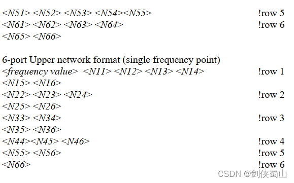 【Touchstone 1.0&2.0数据格式解析】_snp文件-CSDN博客