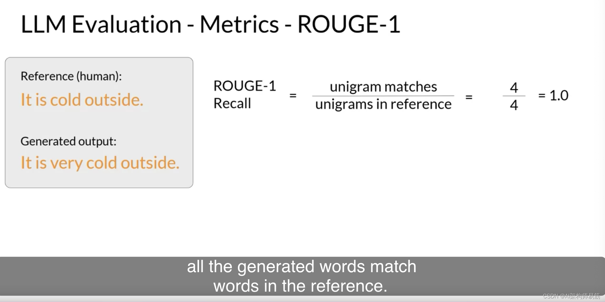 LLMs NLP模型评估Model evaluation ROUGE and BLEU SCORE_bleu和rouge score-CSDN博客