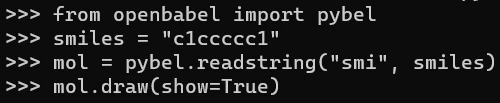 怎么使用openbabel的pybel？_pip install openbabel-CSDN博客