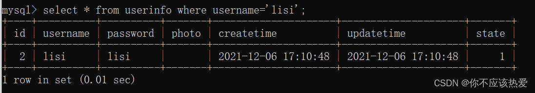 MyBatis基本操作及SpringBoot单元测试_mybatis 单元测试-CSDN博客