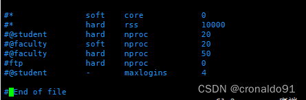 Linux系统：ulimit命令_ulimit -n 65535-CSDN博客