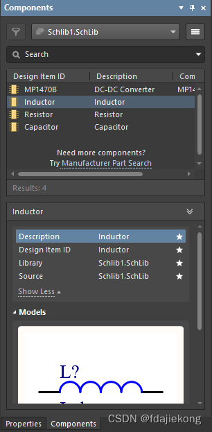 第25课 绘制原理图——在原理图上放置元器件_schlib文件怎么添加到原理图里-CSDN博客