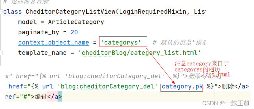 django.views.generic通用视图的CreateView, ListView, UpdateView, DetailView ...