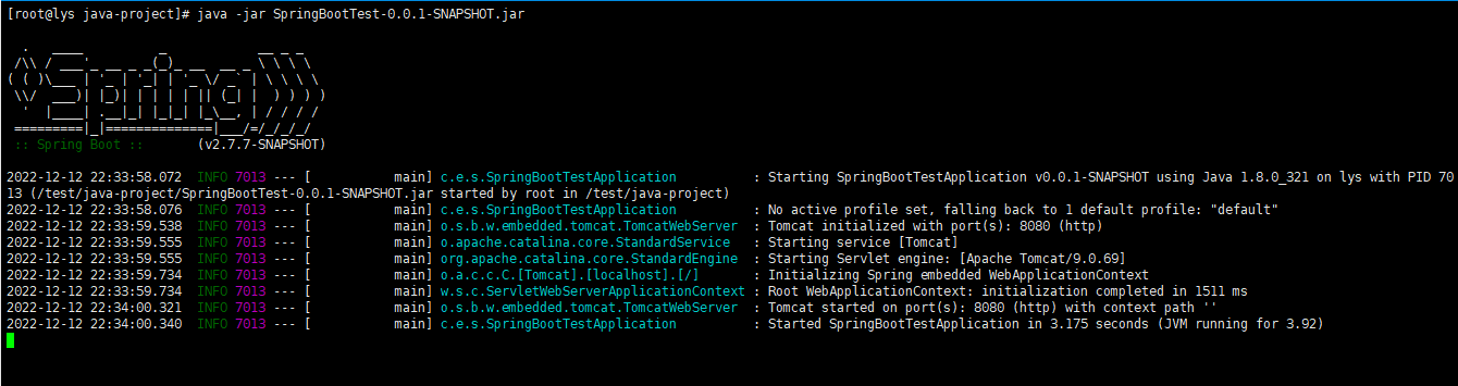 1秒将本地SpringBoot项目jar包部署到Linux环境（看这一篇就够了）_如何部署jar包到linux服务器-CSDN博客