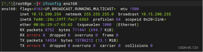 Rocky9 Linux（服务配置）ifconfig命令_rocky ifconfig-CSDN博客