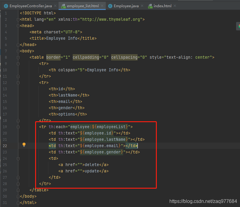 springMVC——thymeleaf的检查在IDEA的html中总是有红色下划线_idea thymeleaf语法检查-CSDN博客