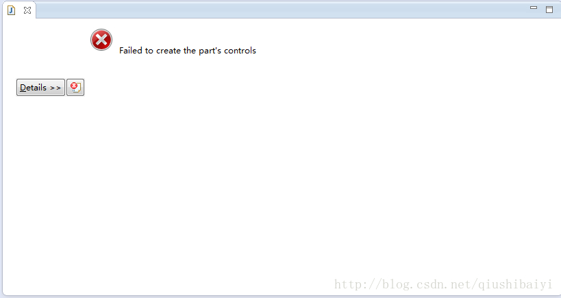 解决Failed to create the part's controls问题-CSDN博客