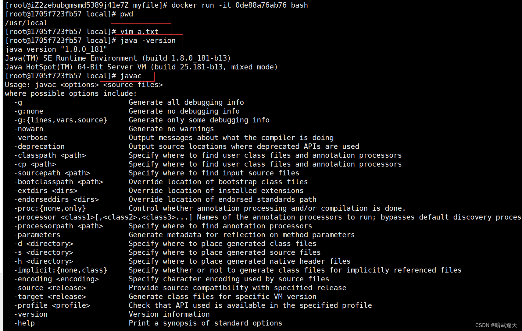 简单的一批的DockerFile构建(内附超详细docker学习笔记)_最简dockerfile-CSDN博客