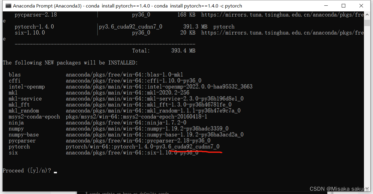 用清华镜像源下载pytorch，始终torch.cuda.is_available()始终返回false（本人是python3.6环境，下载pytorch1.4.0）_pytorch 1.4. ...