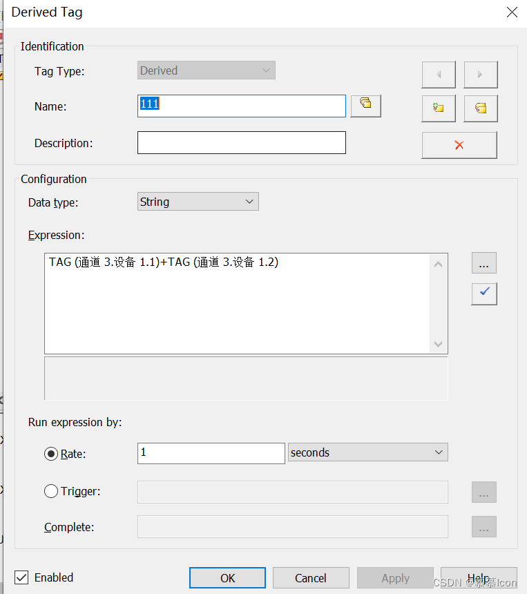 Kepware 使用Advanced Tag进行字符串拼接_kepserver tag 字符串地址-CSDN博客