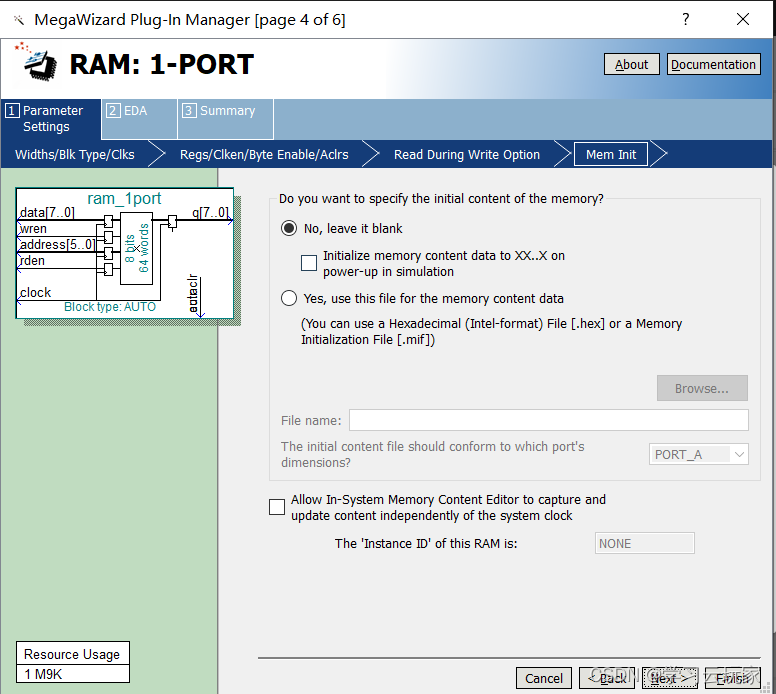 FPGA-基本IP核的应用之RAM_fpga ram-CSDN博客