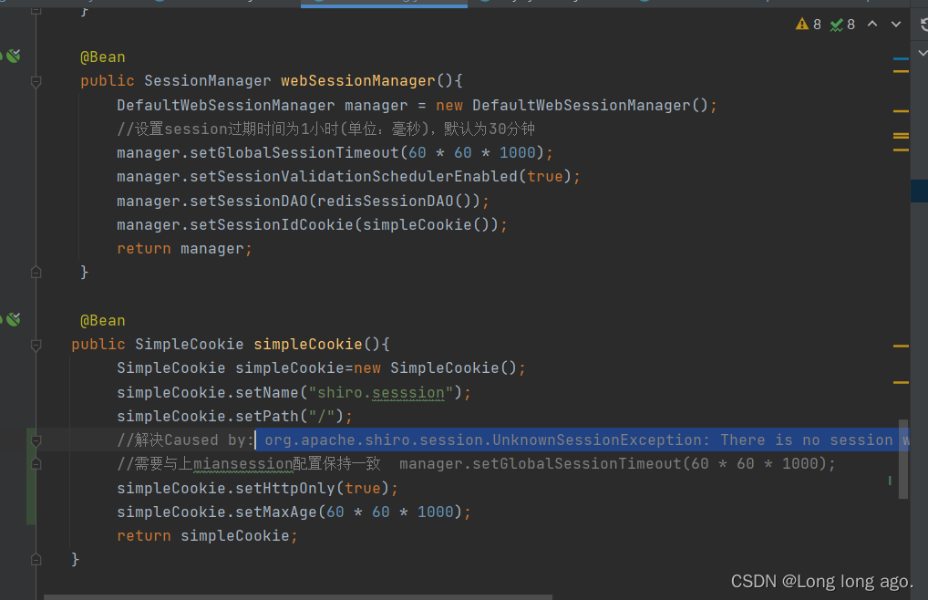 shiro多线程导致org.apache.shiro.session.UnknownSessionException: There is no session with id-CSDN博客