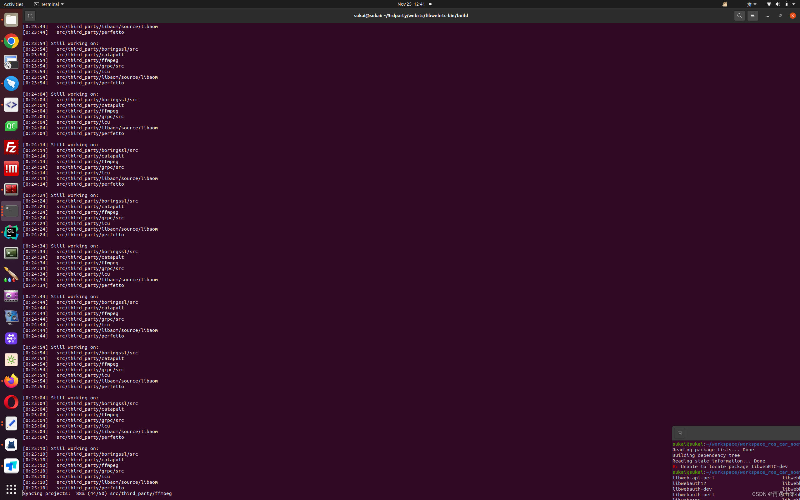ubuntu 使用webrtc_ros 编译linux webrtc库_webrtc ros-CSDN博客