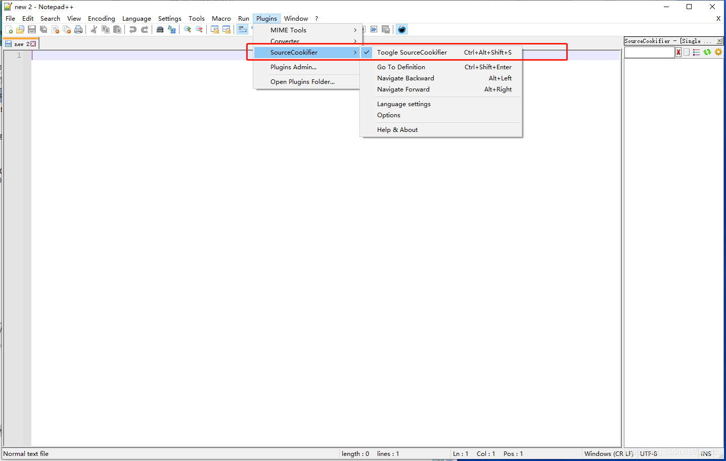 为什么notepad++没有sourcecookifier插件？_sourcecookifier的64位-CSDN博客