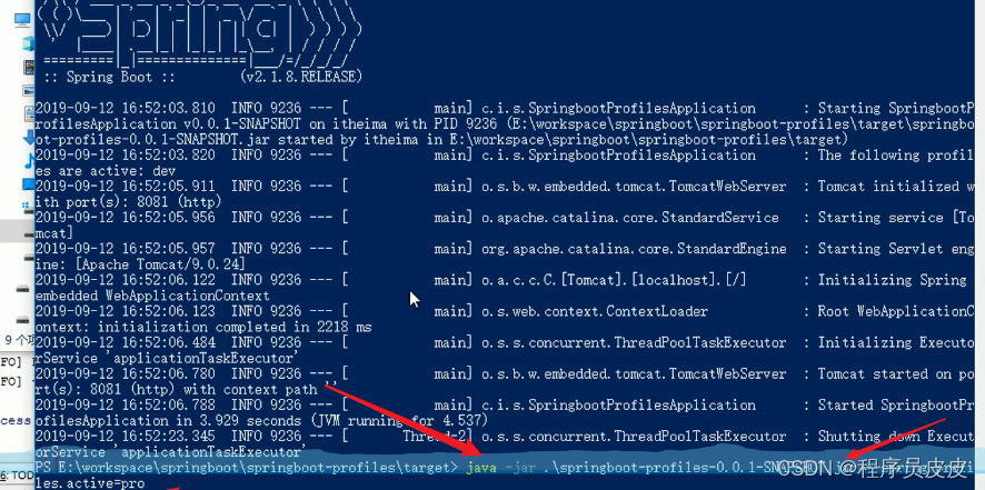 springboot直接运行 java-jar_java -jar 启动的应用有用到tomcat吗-CSDN博客