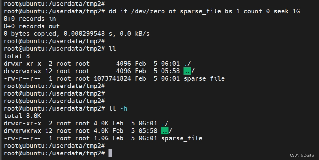 稀疏文件（稀疏文档：sparse file）介绍（虚拟化技术、虚拟硬盘）（全零块）-CSDN博客
