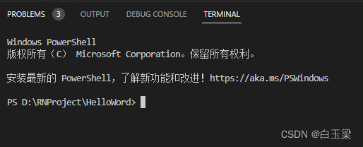 ReactNative入门（一）——环境搭建及第一个RN项目—HelloWorld_rn项目搭建-CSDN博客