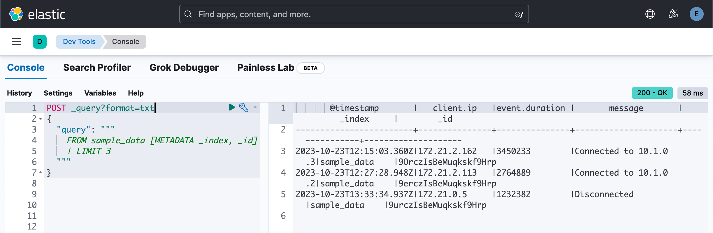 Elasticsearch:esql 查询中的元数据字段及多值字段es查字段多个值 Csdn博客