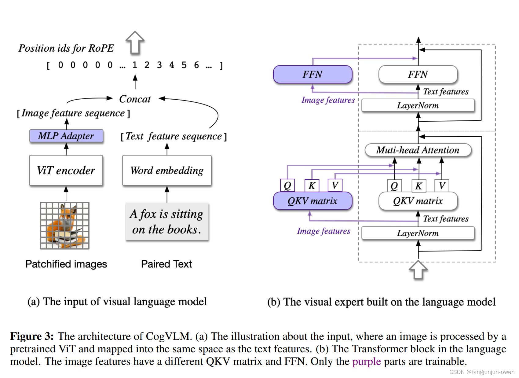COGVLM论文解读(COGVLM:VISUAL EXPERT FOR LARGE LANGUAGE MODELS)-CSDN博客