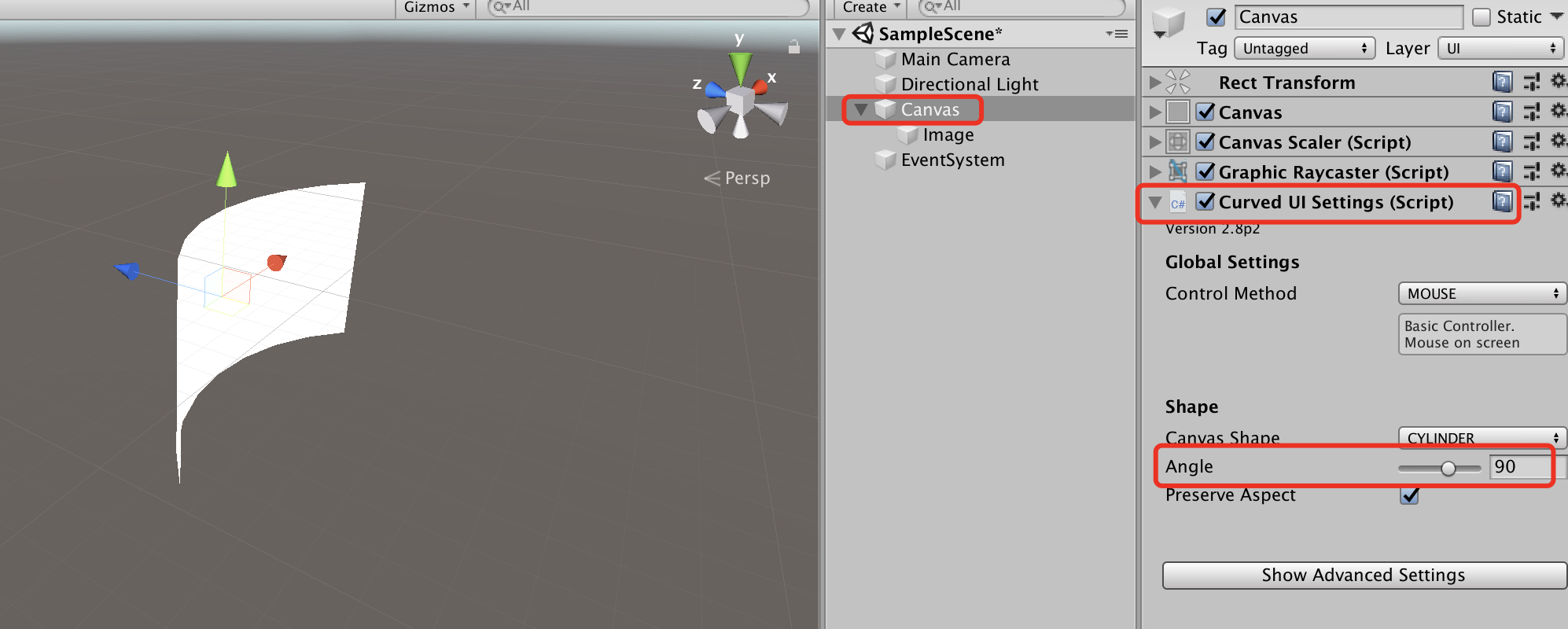 Unity曲面UI插件Curved UI_unity 曲面ui-CSDN博客