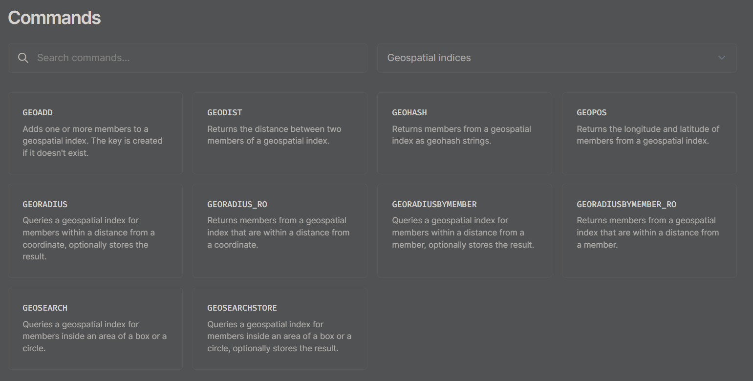 探索Redis特殊数据结构：Geospatial(地理位置)在实际中的应用_redis geospatial-CSDN博客