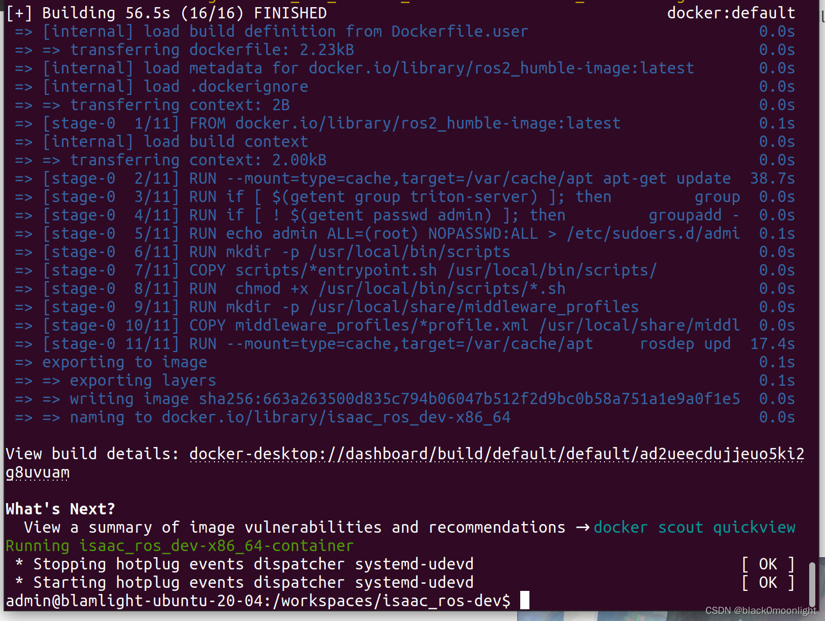 ISAAC Sim 4. 配置Isaac ROS Dev 和 Isaac Perceptor-CSDN博客
