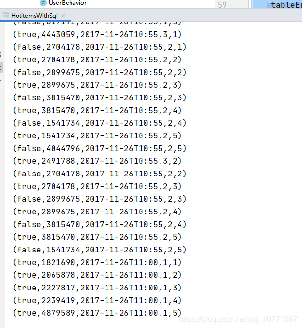 java Flink（十四）Flink实战之电商用户行为分析之统计热门商品并用Flink table api实现 使用：map、aggregate、process、定时器、filter ...
