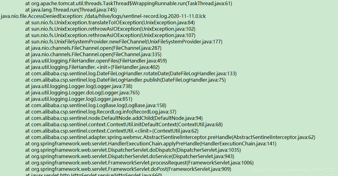 java.nio.file.AccessDeniedException&java.lang.NoClassDefFoundError_could not initialize class ...